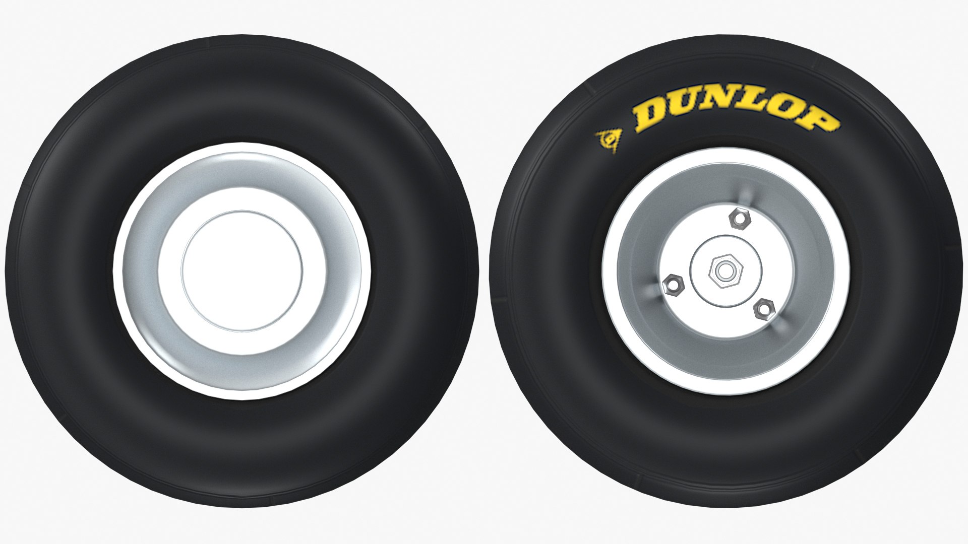 3D Model Dunlop Kart Slick Tyre - TurboSquid 1884865