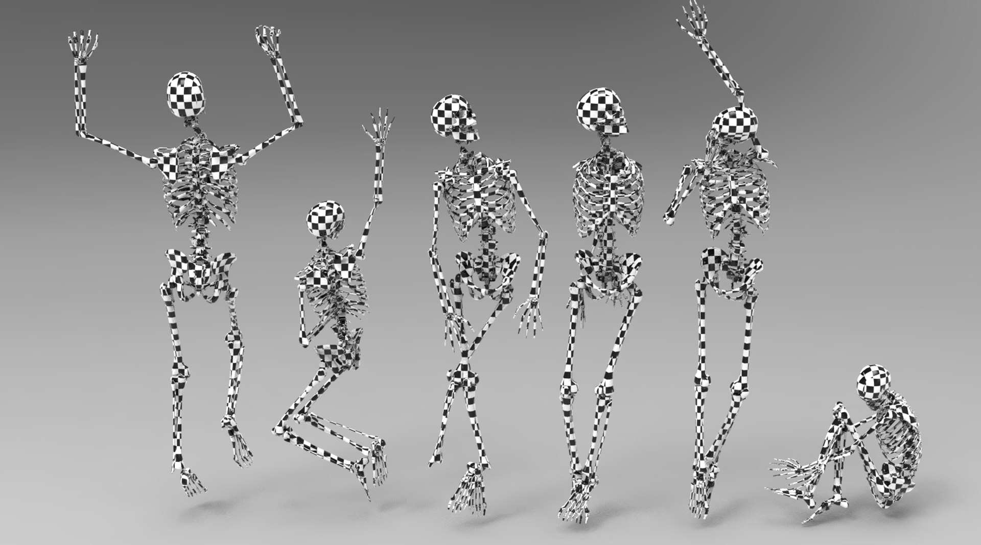 3D model Skeleton Pose - TurboSquid 2108047