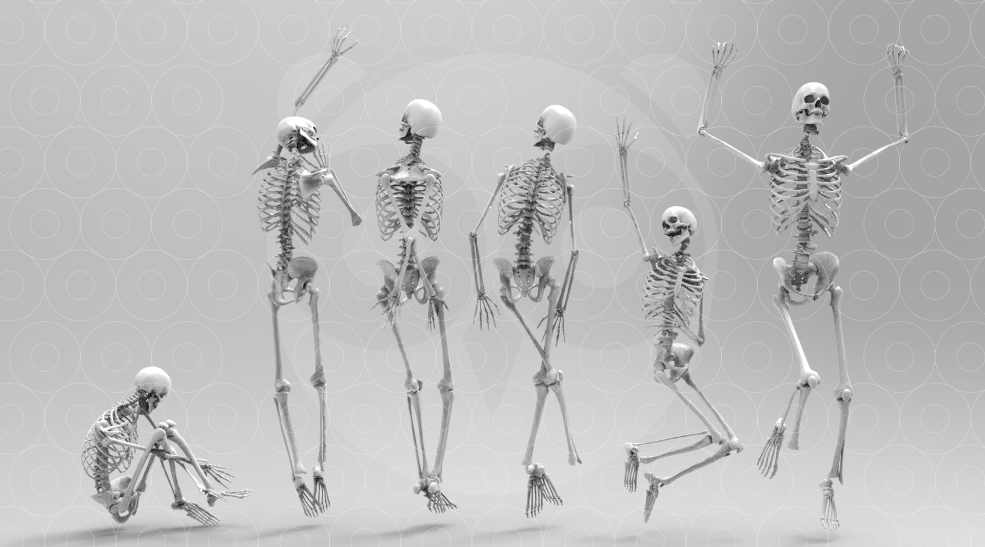 3D Model Skeleton Pose - TurboSquid 2108047