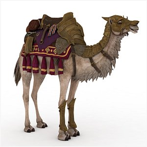 Camel Collection Rigged And Animated 3D Model - TurboSquid 2379729