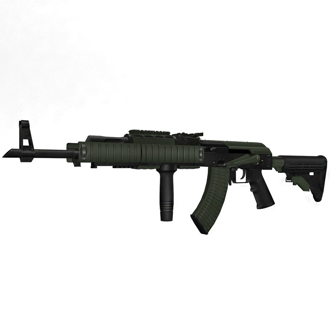 3ds Max Assault Rifle