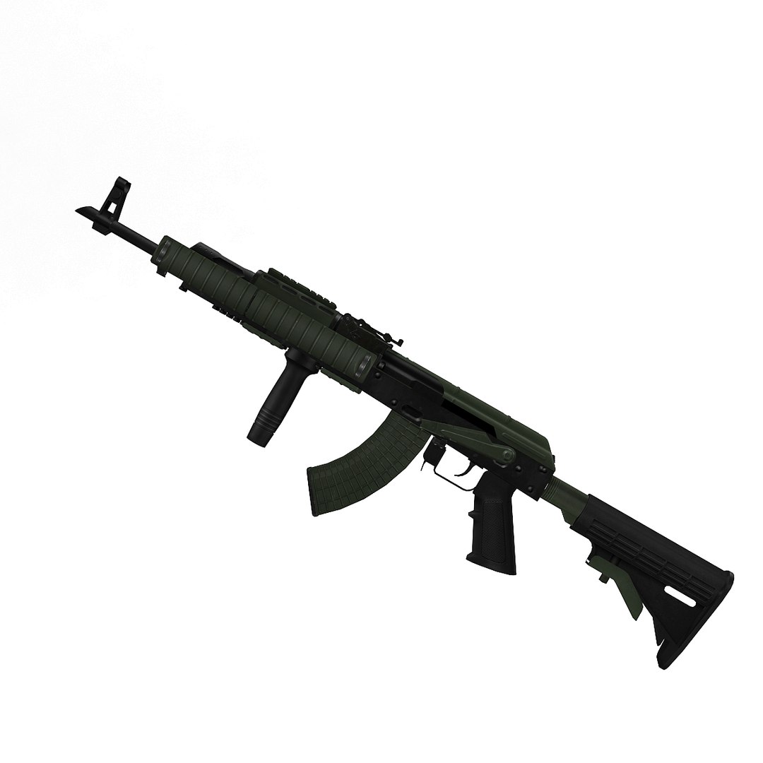 3ds Max Assault Rifle