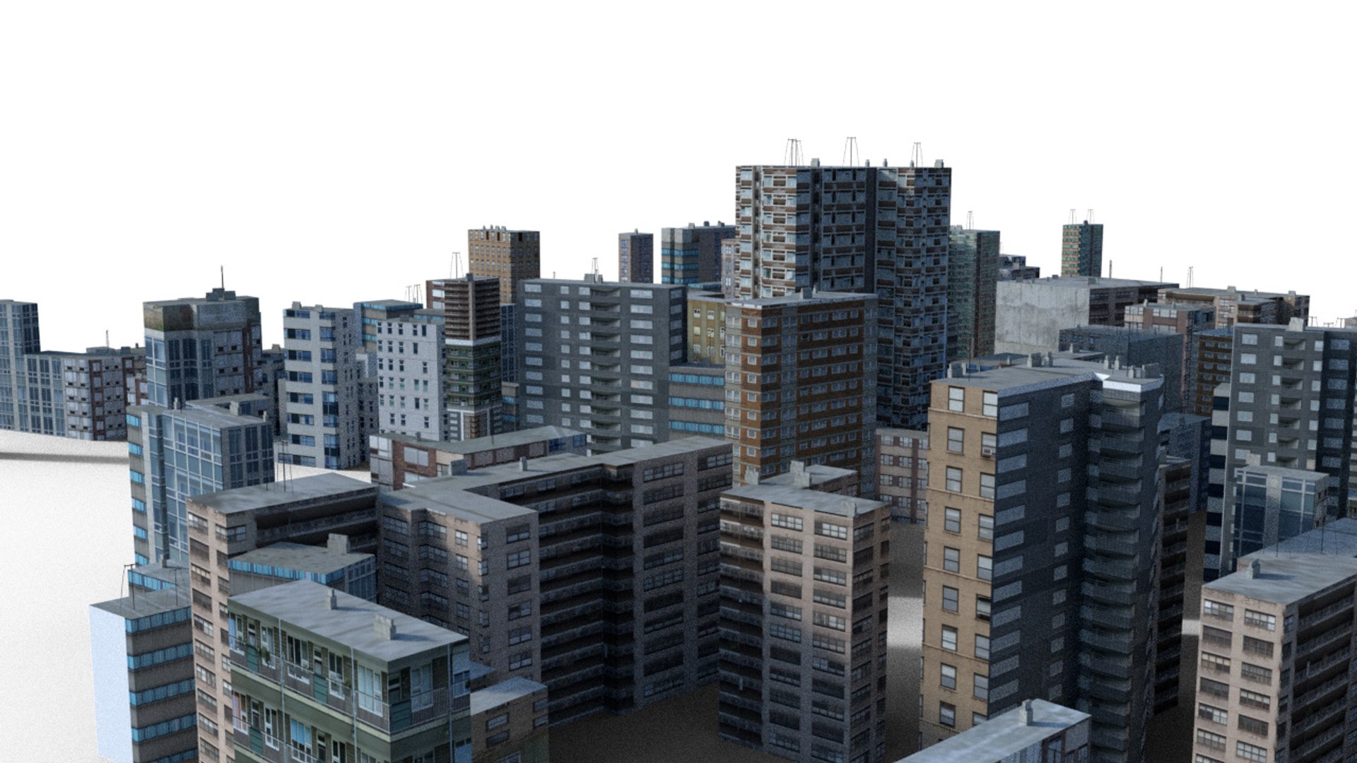 City building 3D model - TurboSquid 1258290