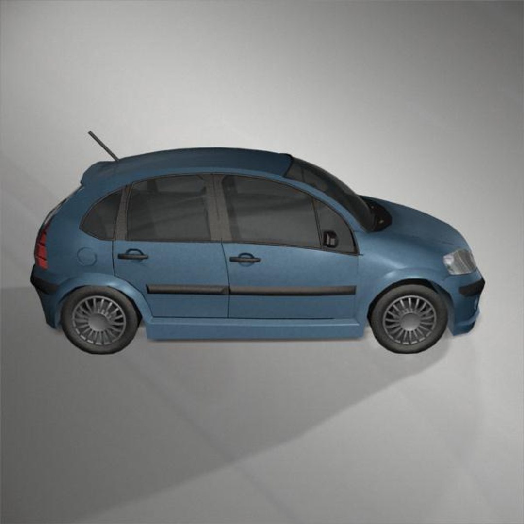 3d Citroen C3 Model