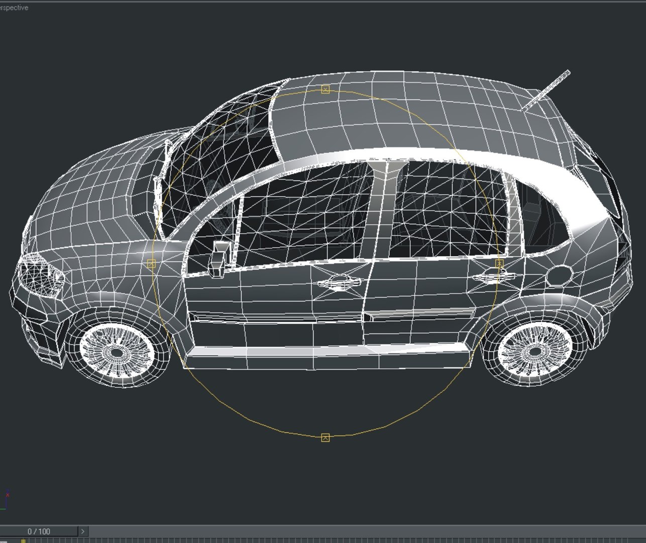 3d Citroen C3 Model