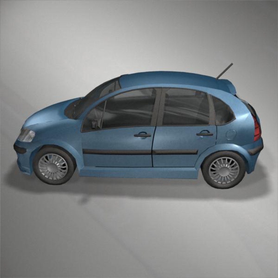3d Citroen C3 Model