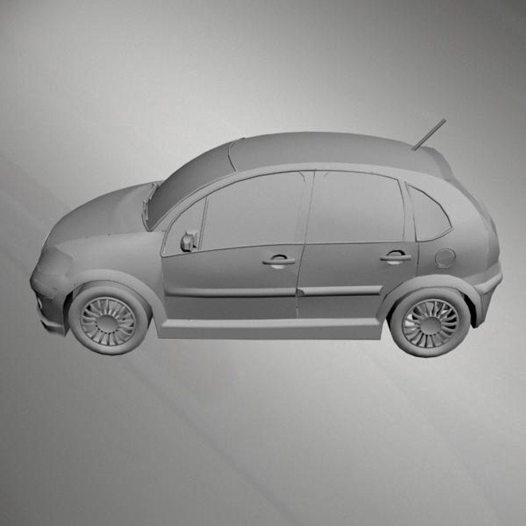 3d Citroen C3 Model