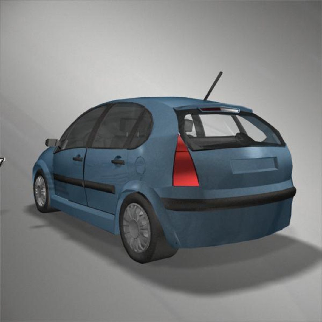 3d Citroen C3 Model