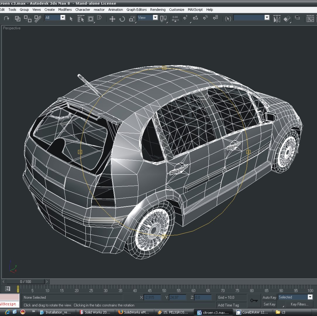 3d Citroen C3 Model