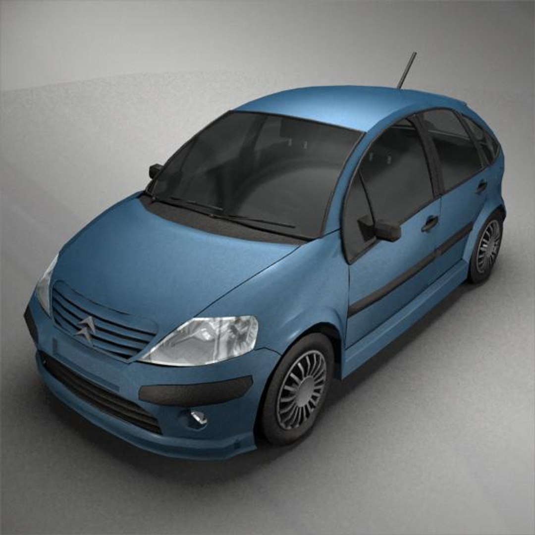 3d Citroen C3 Model