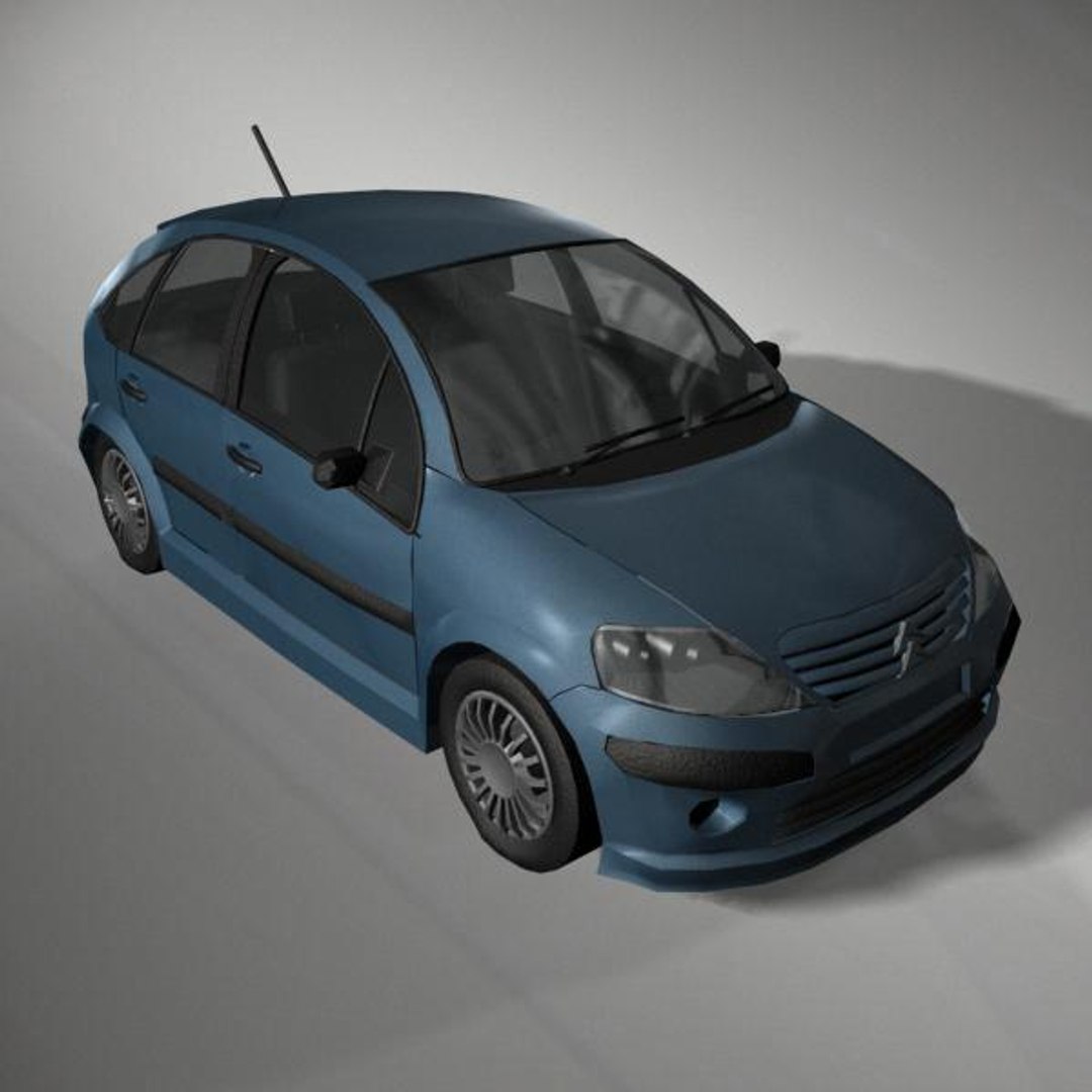 3d Citroen C3 Model