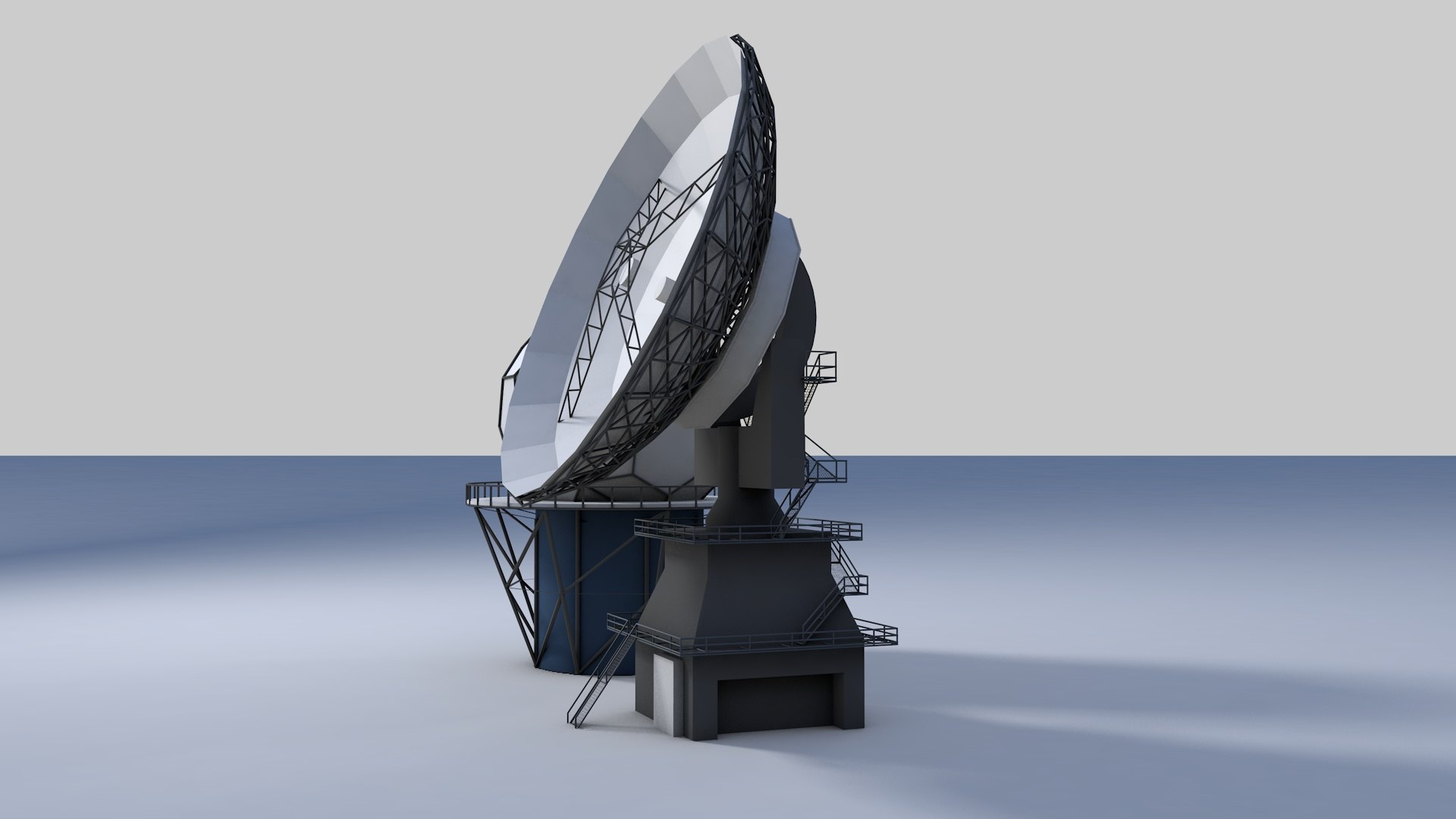 Weather radars 3D - TurboSquid 1664322