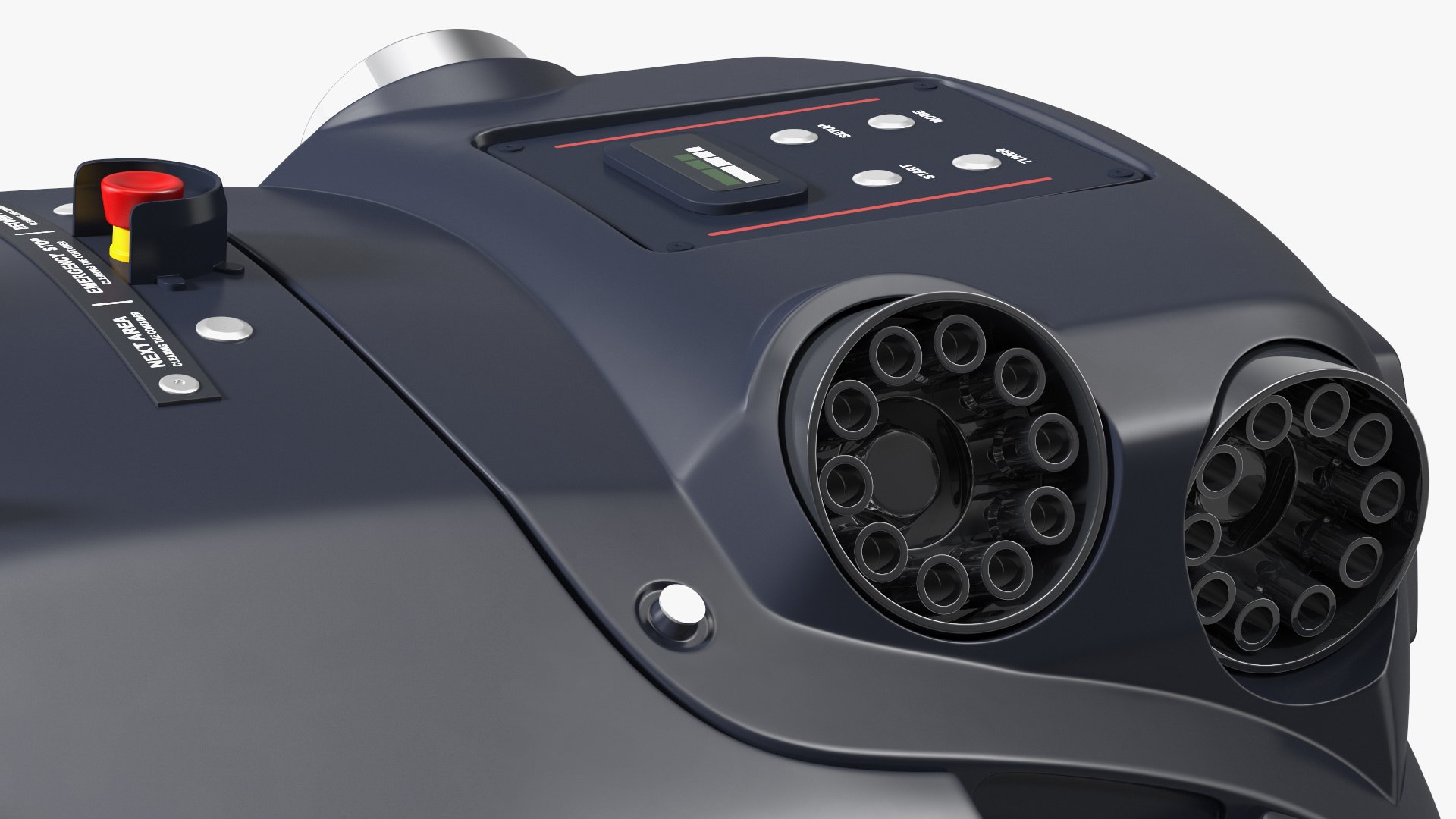 3D Robotic Industrial Floor Cleaning Machine Model - TurboSquid 1748309