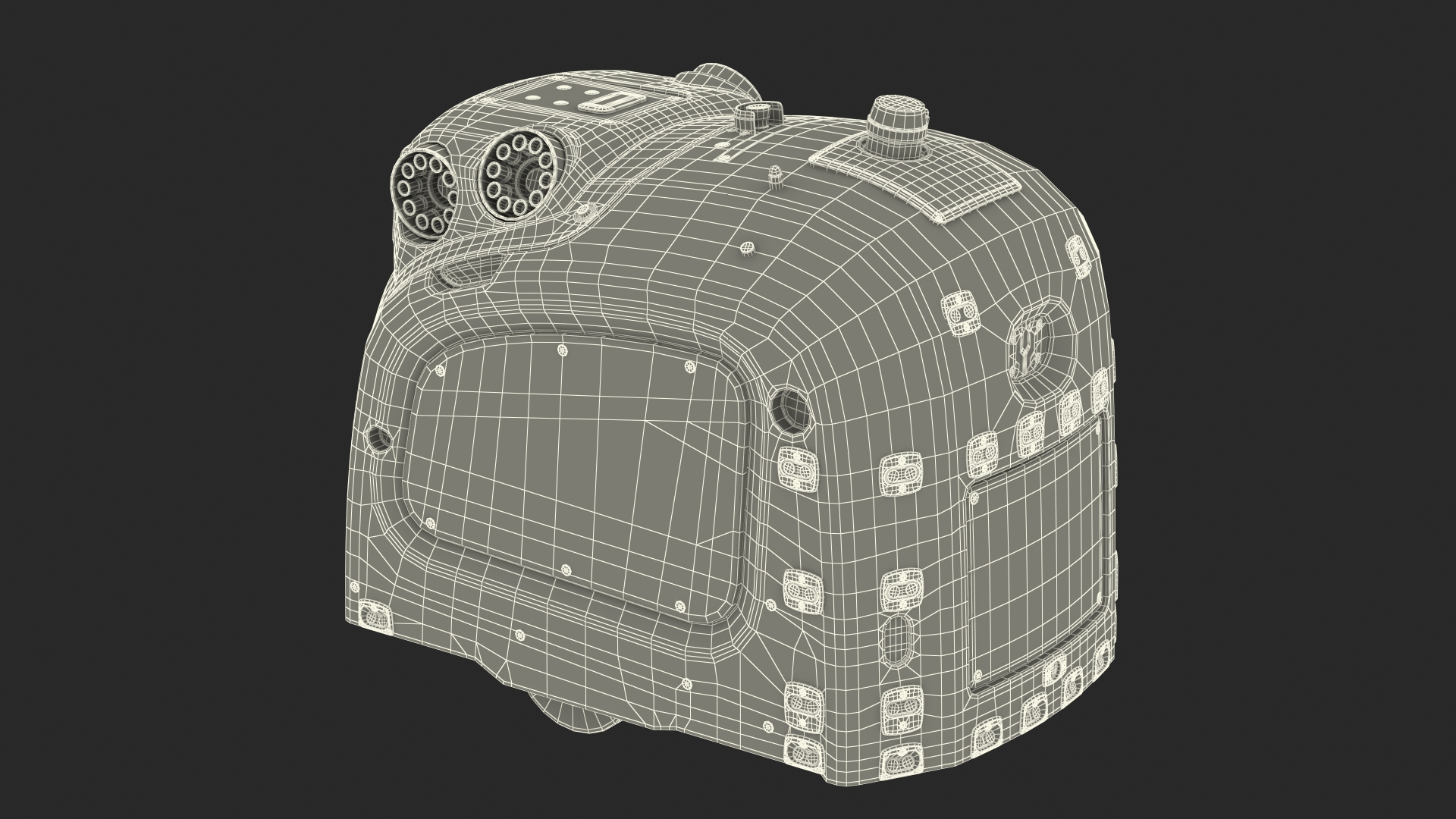 3D Robotic Industrial Floor Cleaning Machine Model - TurboSquid 1748309