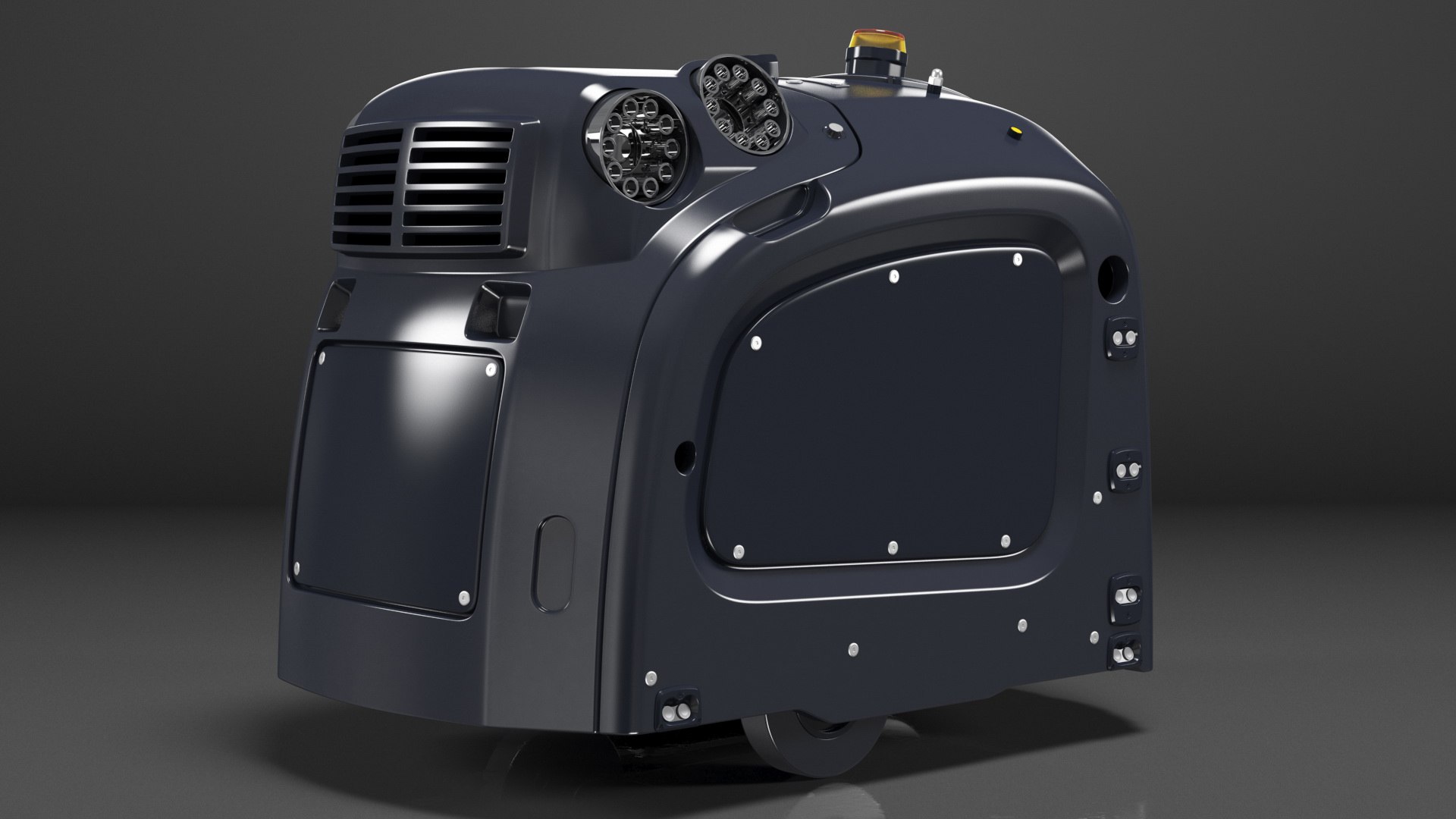 3D Robotic Industrial Floor Cleaning Machine Model - TurboSquid 1748309