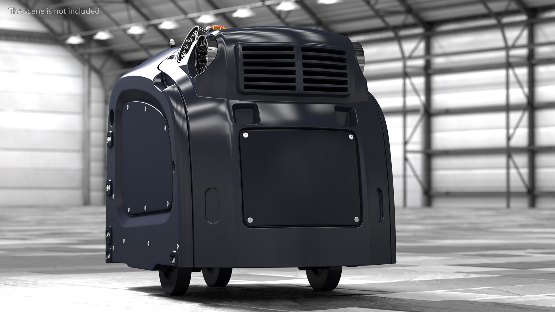 3D Robotic Industrial Floor Cleaning Machine Model - TurboSquid 1748309