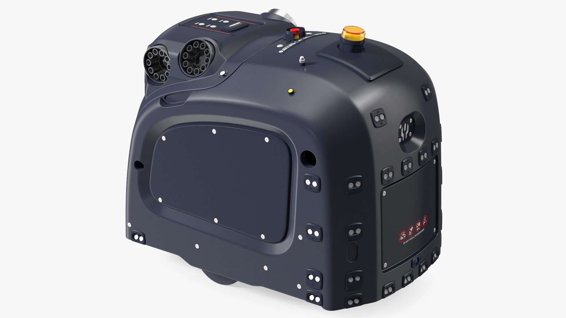 3D Robotic Industrial Floor Cleaning Machine model - TurboSquid 1748309