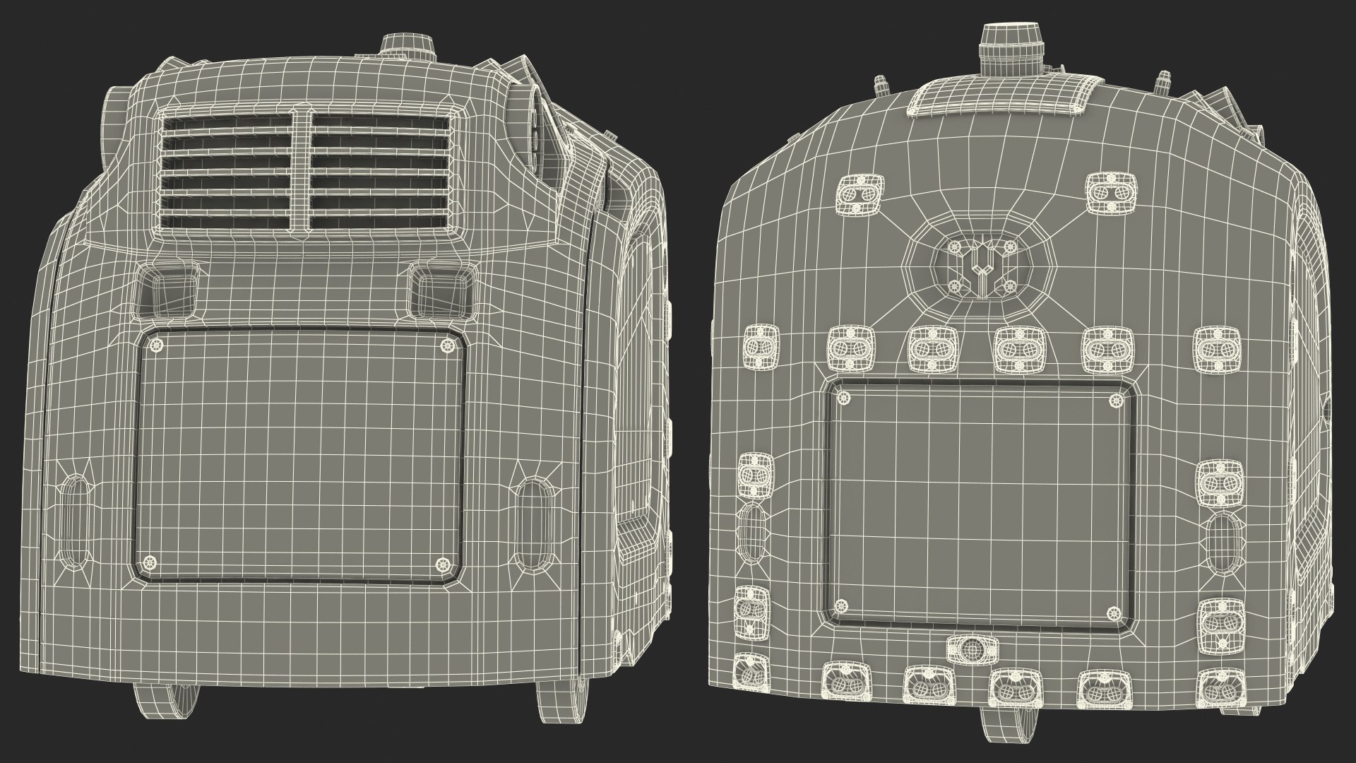 3D Robotic Industrial Floor Cleaning Machine model - TurboSquid 1748309