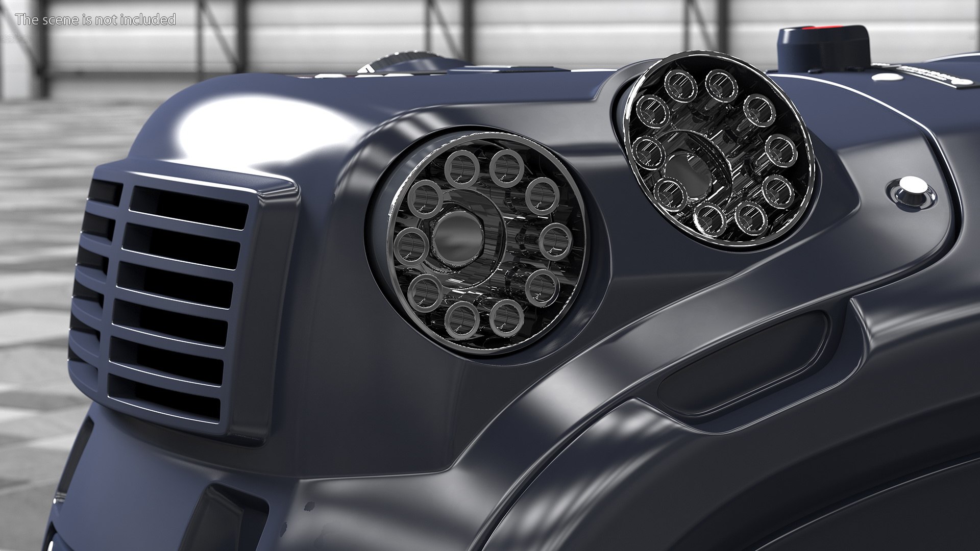 3D Robotic Industrial Floor Cleaning Machine Model - TurboSquid 1748309