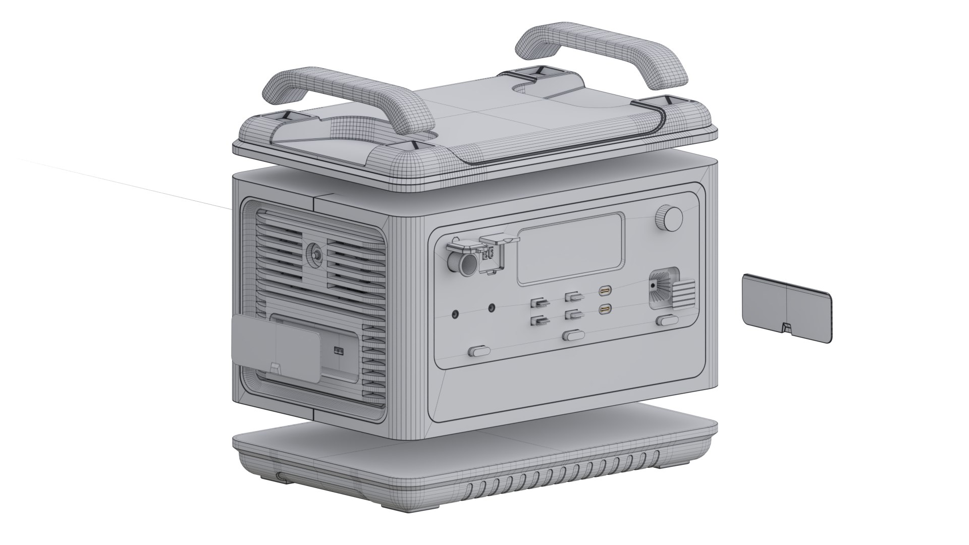 3D Model Portable Power Station - TurboSquid 2073965