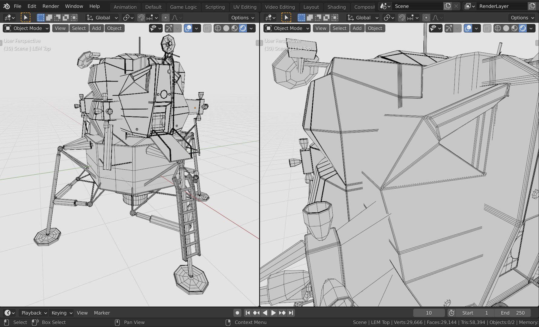 Apollo 11 Lunar Module 3D - TurboSquid 1615113