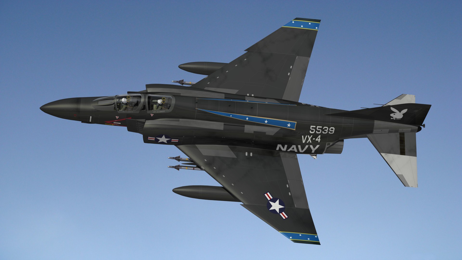 Black Bunny F4J Phantom II 3D - TurboSquid 2198848