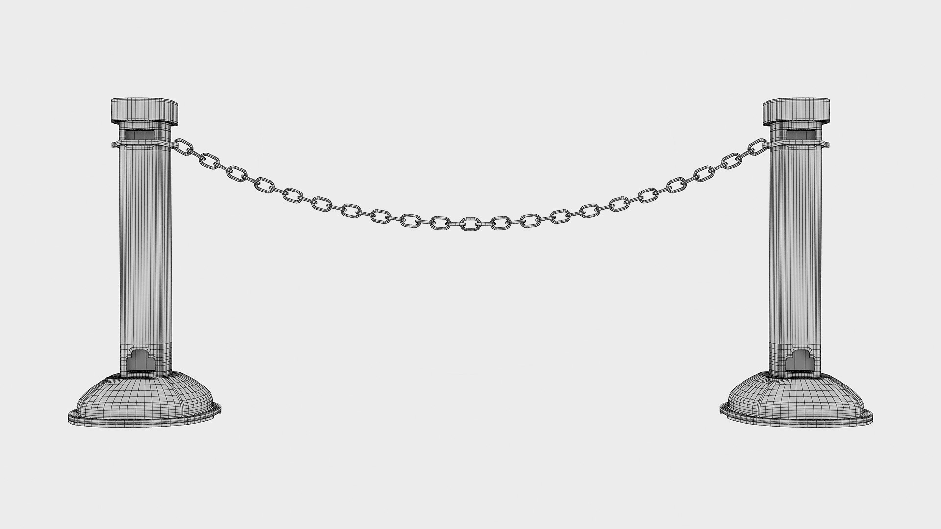 Traffic Barrier 3D Model - TurboSquid 1599443