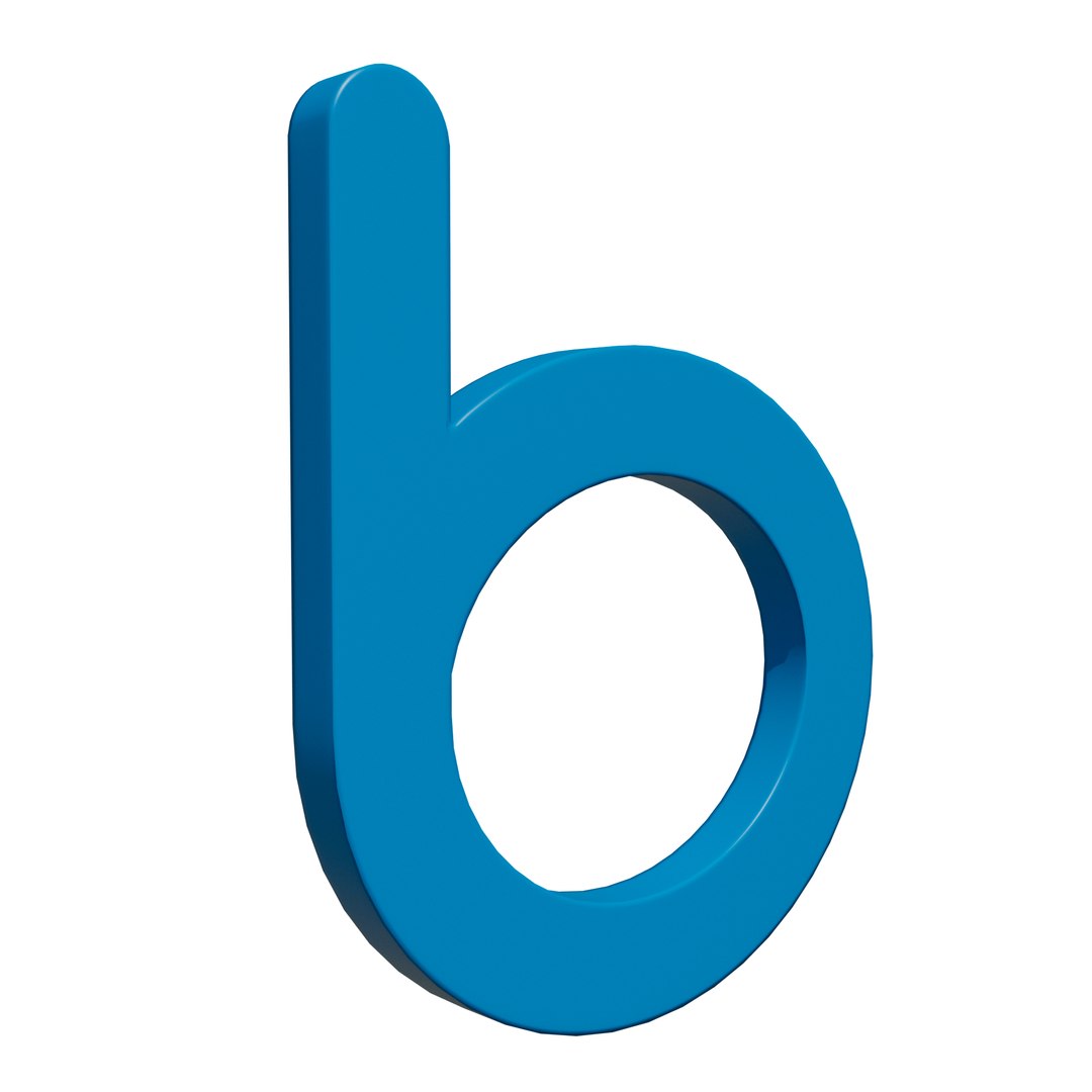 3D Bing Symbol - TurboSquid 2295494