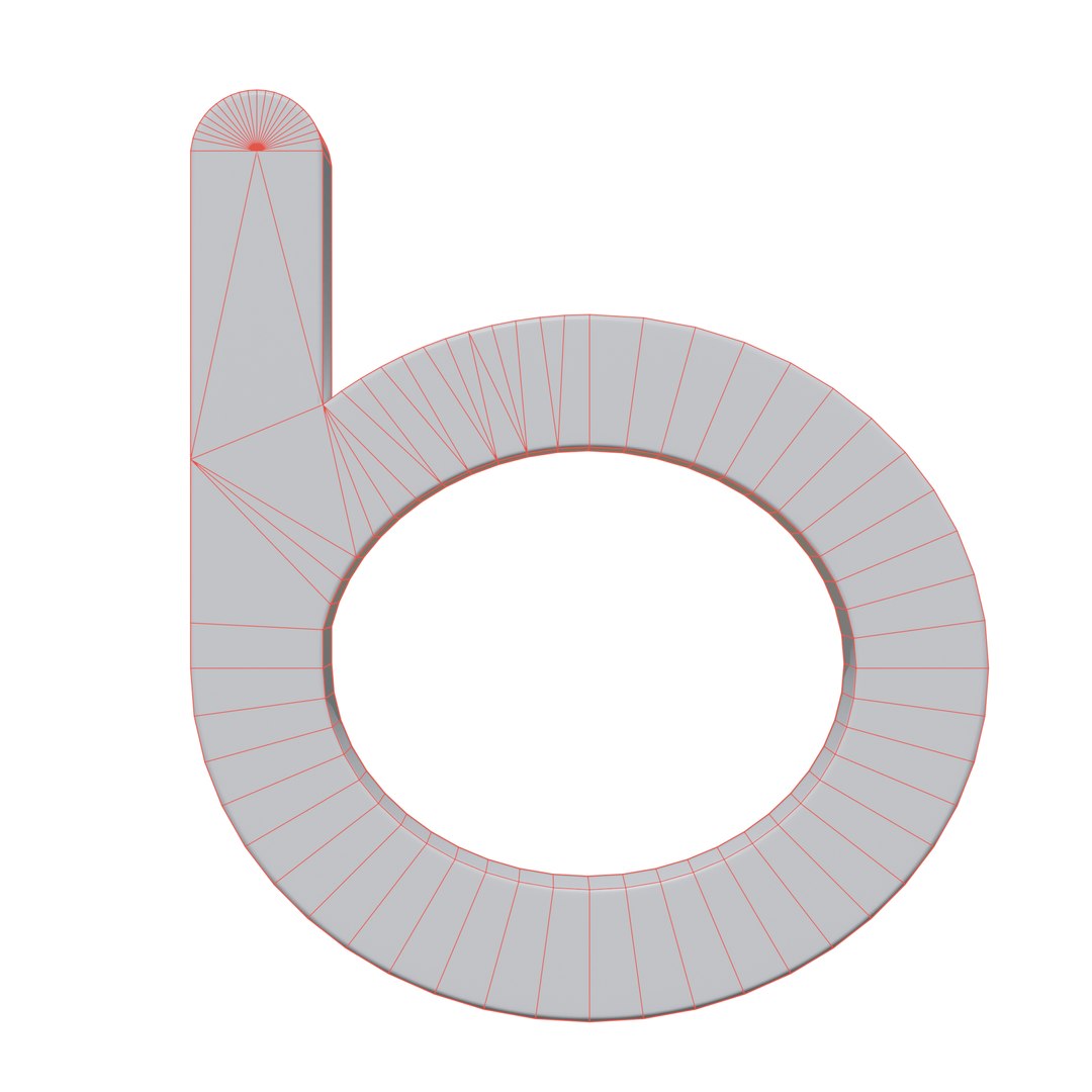 3D Bing Symbol - TurboSquid 2295494