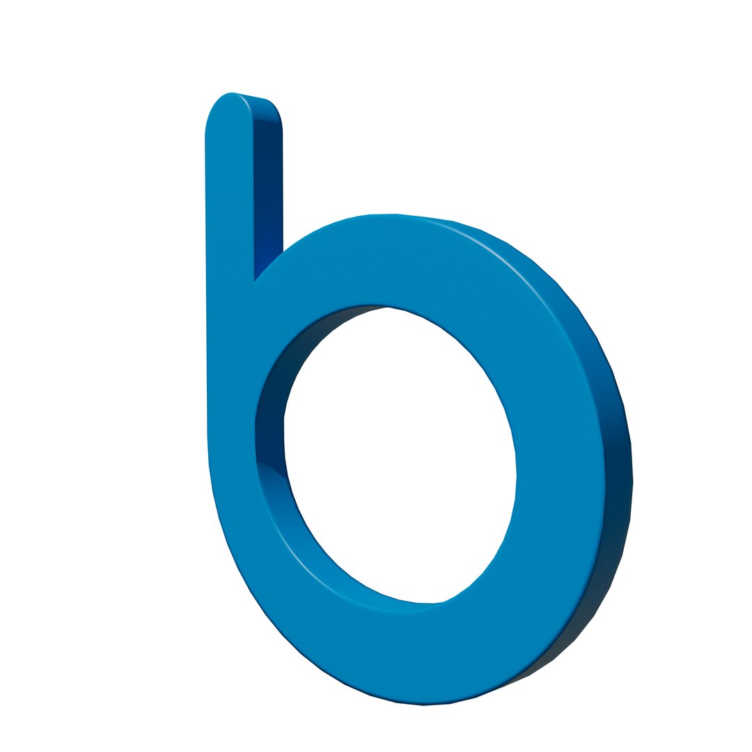 3D Bing Symbol - TurboSquid 2295494