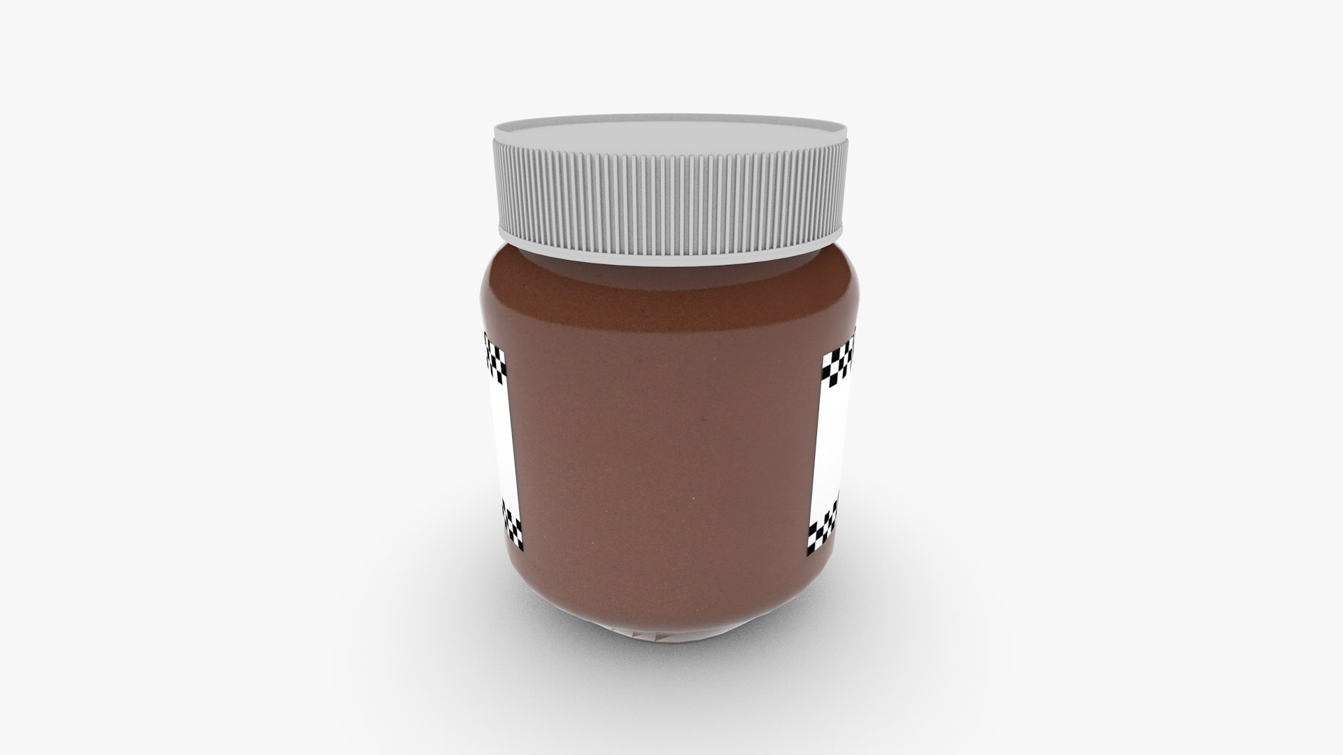 Choco Jar Customizable 3D Model - TurboSquid 2171822