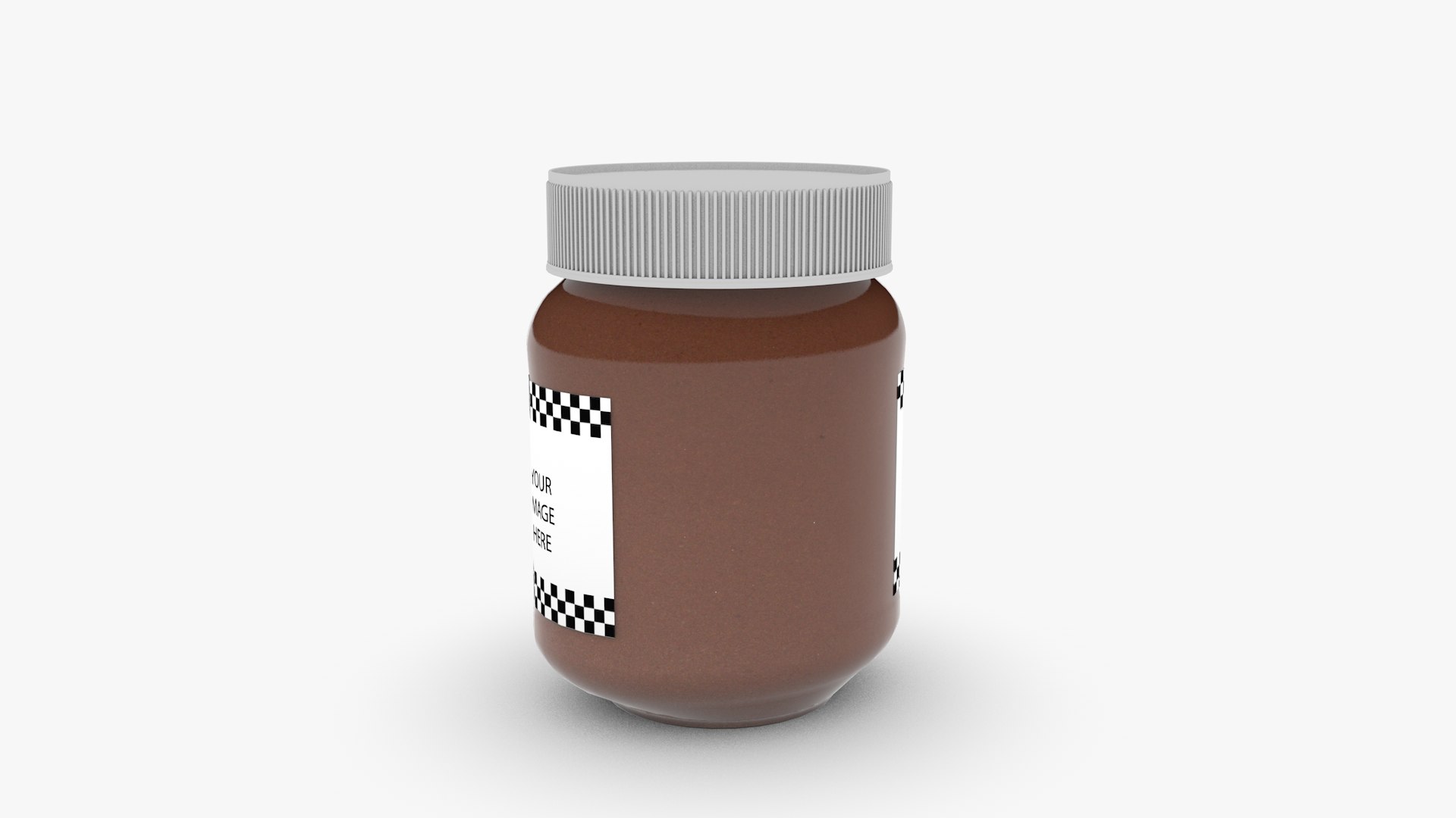 Choco Jar Customizable 3D Model - TurboSquid 2171822