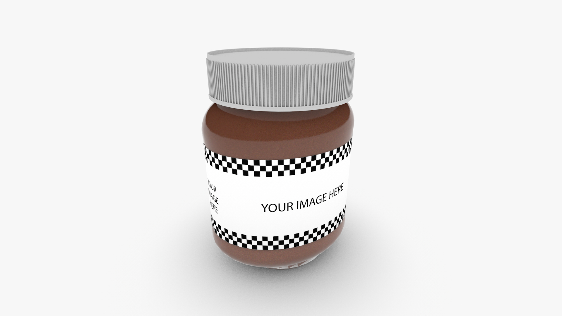 Choco Jar Customizable 3D Model - TurboSquid 2171822