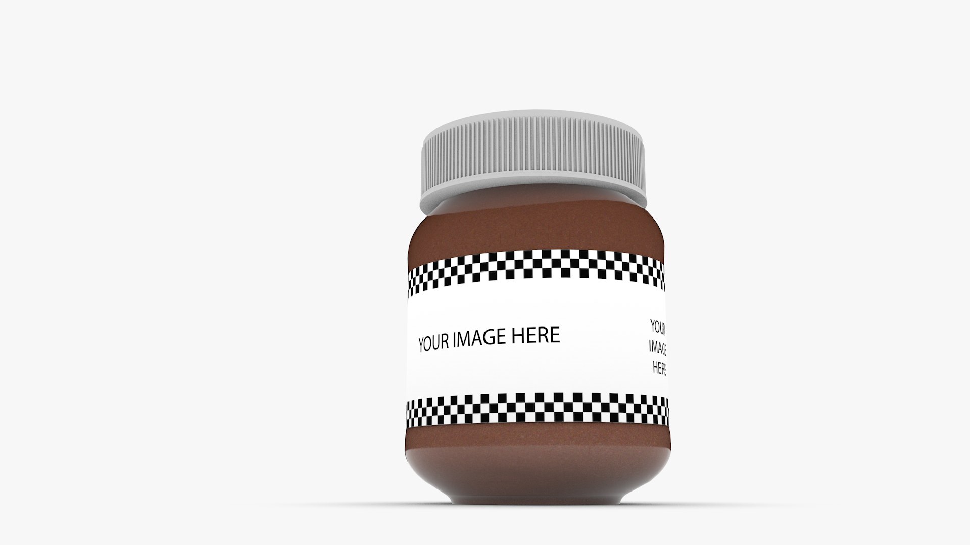 Choco Jar Customizable 3D Model - TurboSquid 2171822