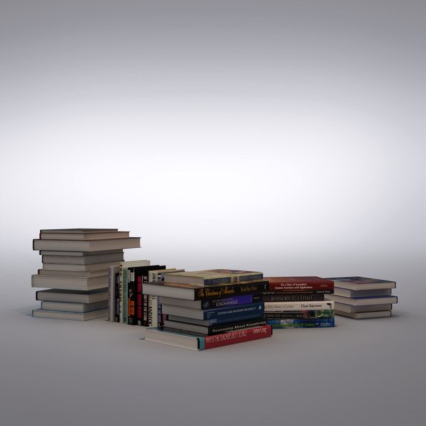books 3d model
