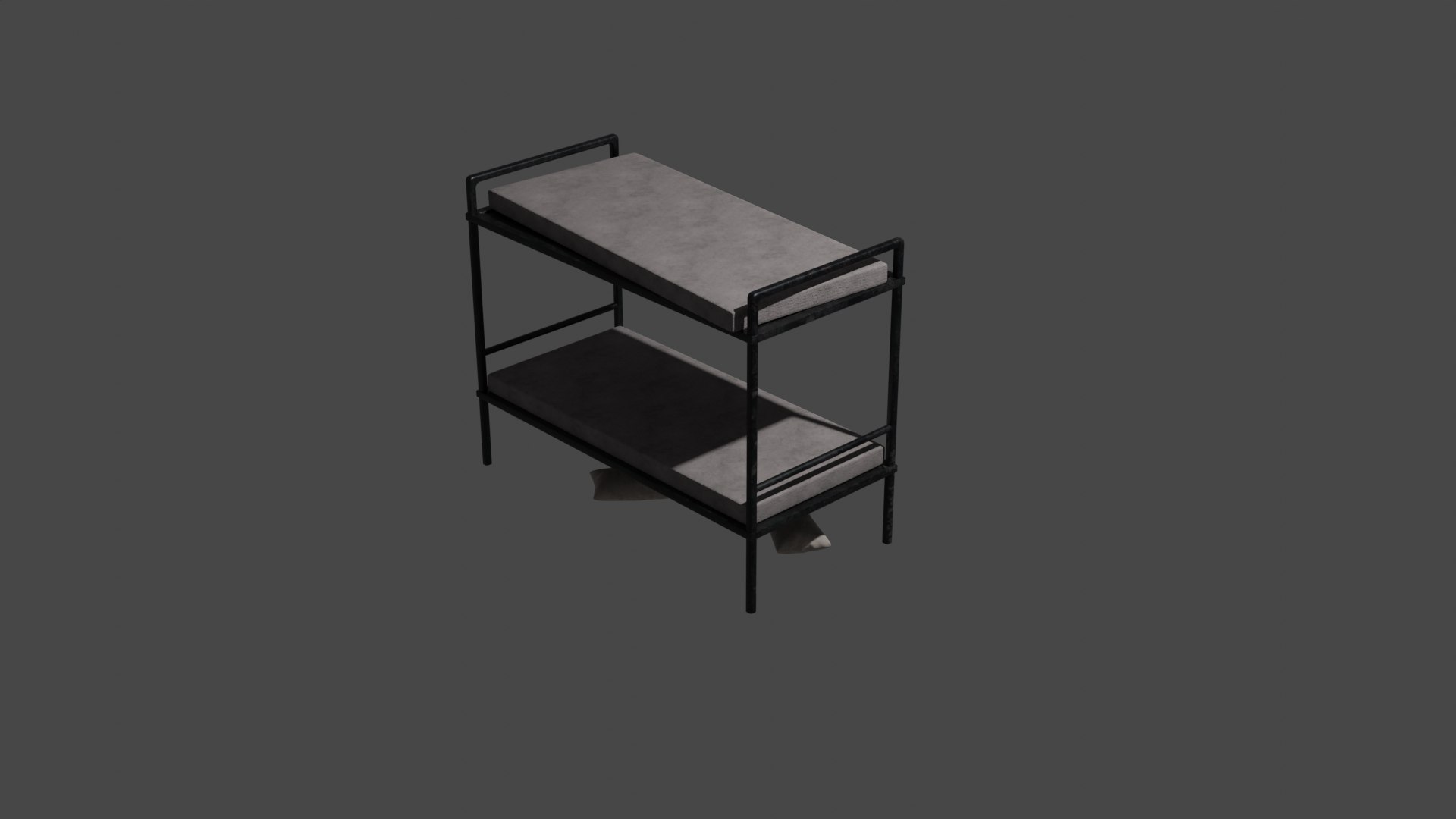 3D Post-apocalyptic Bed Model - TurboSquid 2160173