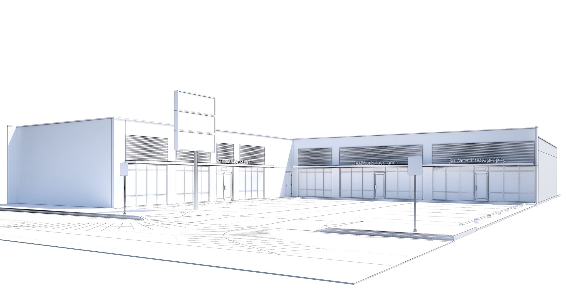 Store Mall Retailer 3D Model - TurboSquid 1660309