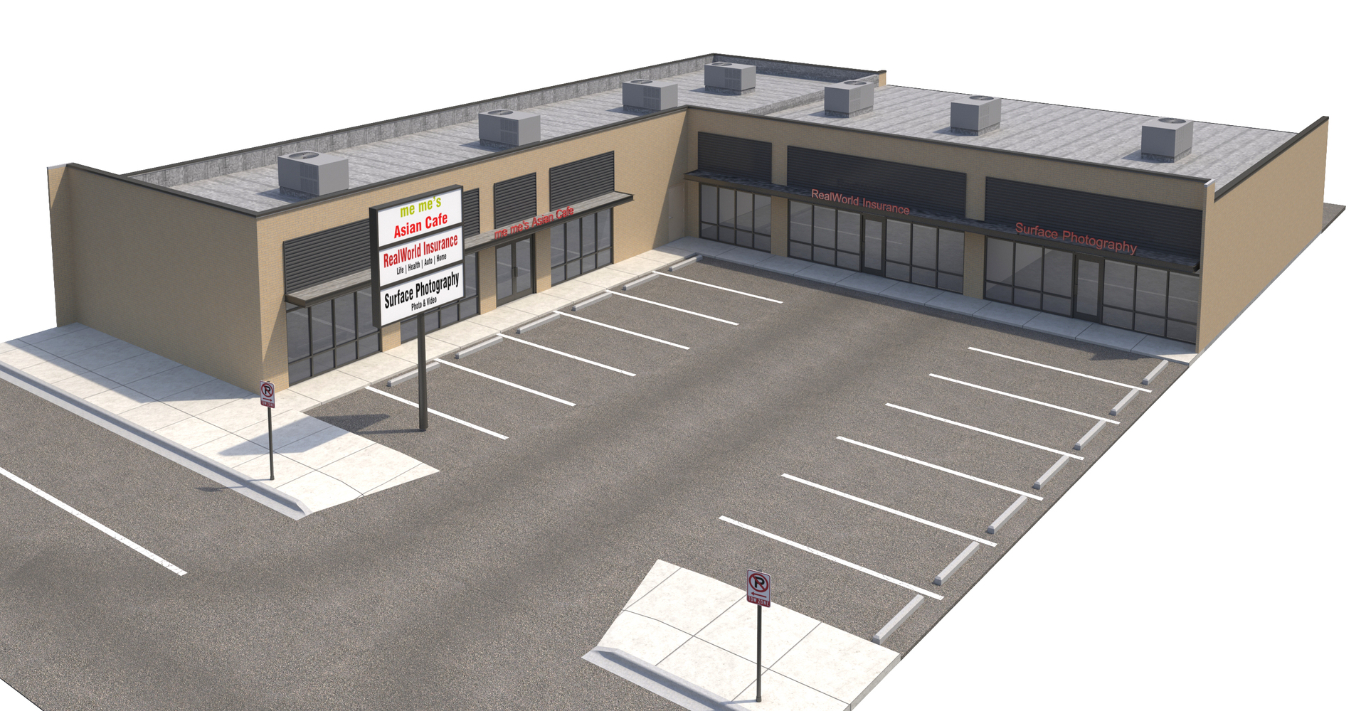 Store mall retailer 3D model - TurboSquid 1660309