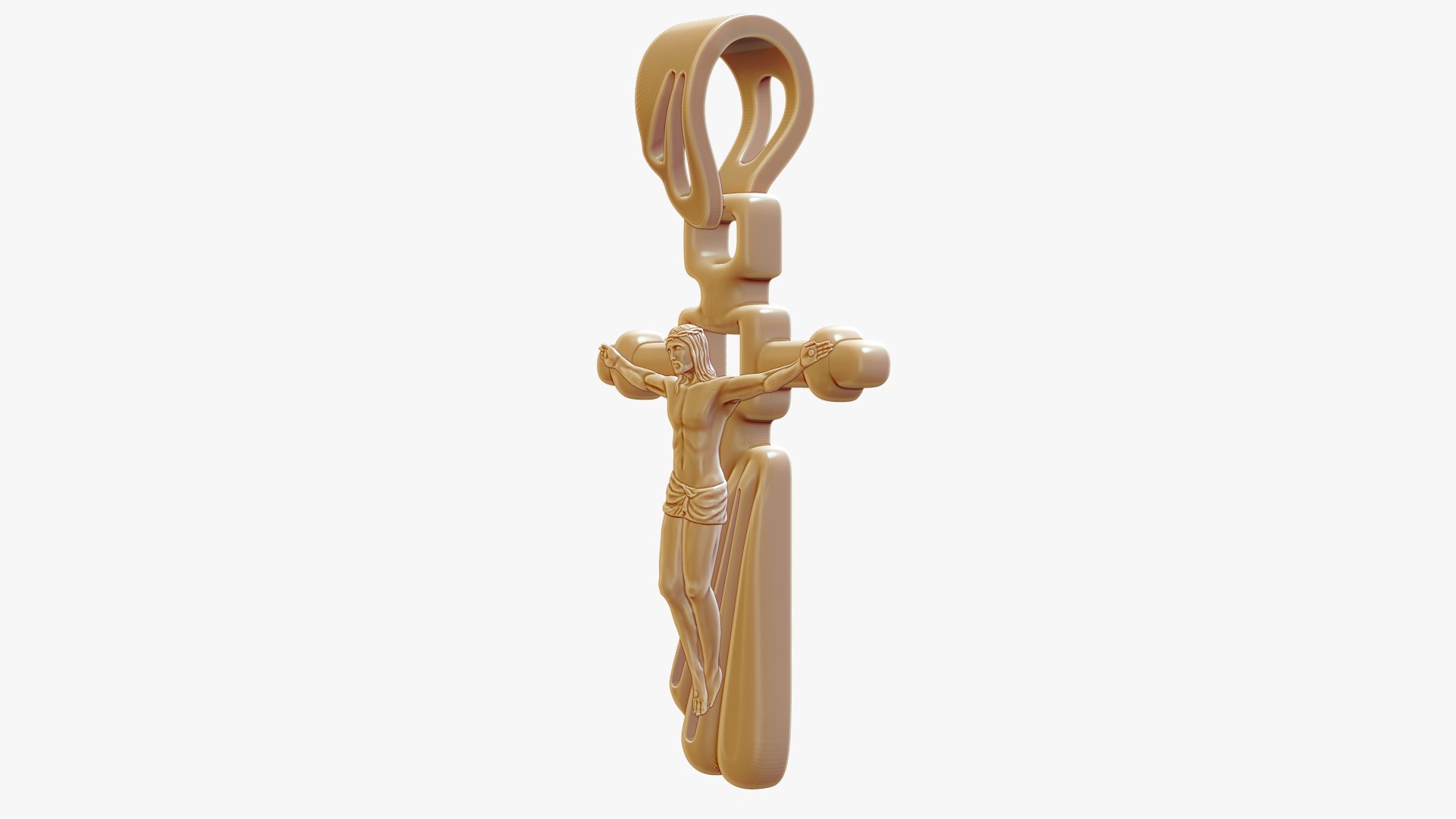 Crucifix Print 3d Model
