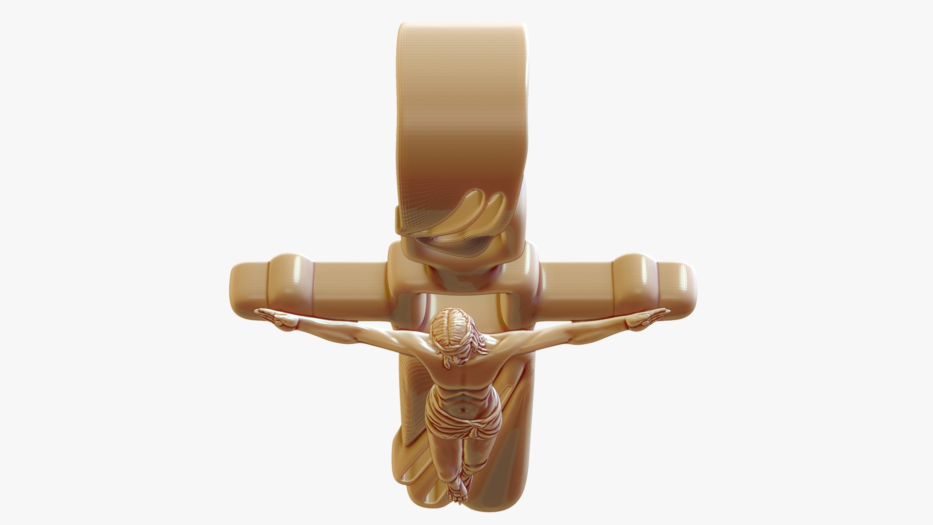 Crucifix Print 3d Model