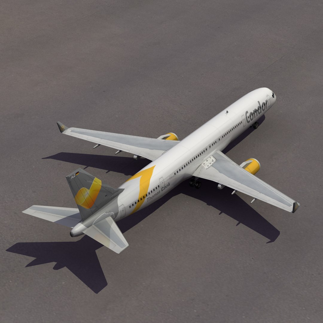Boeing 757 300 3d Model