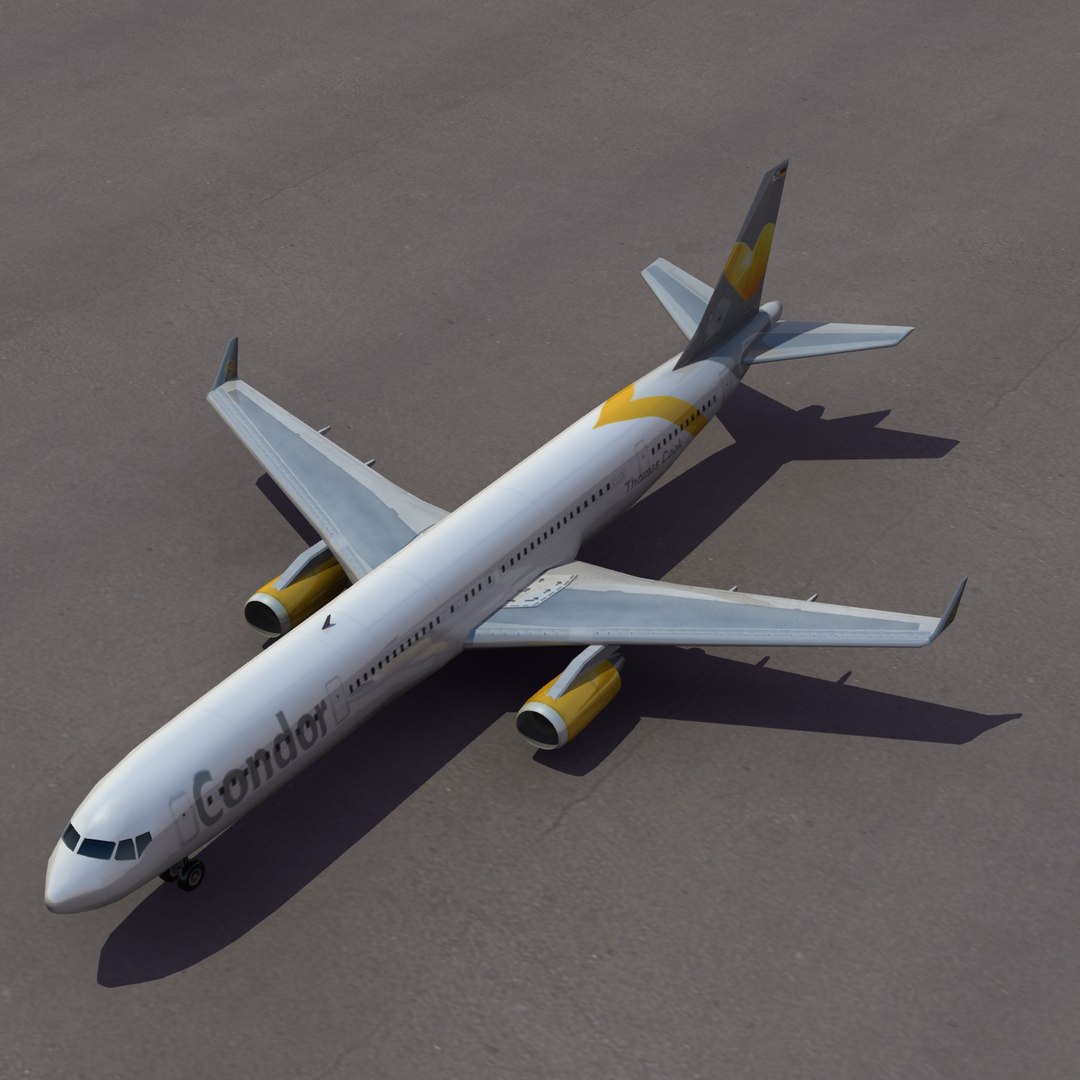 Boeing 757 300 3d Model