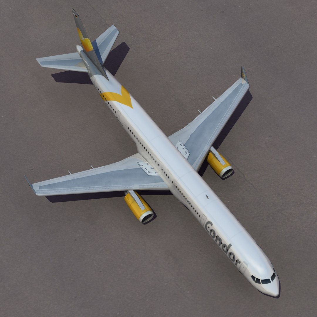 Boeing 757 300 3d Model