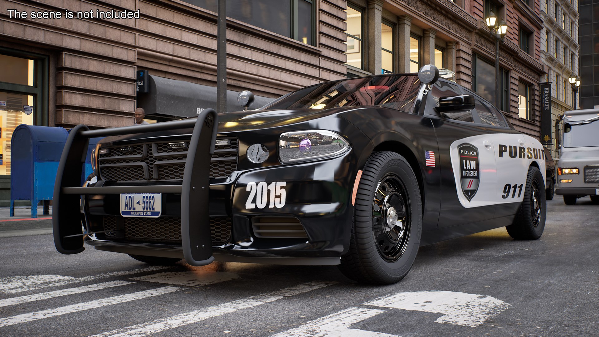 3D Police Car Rigged model - TurboSquid 2128298