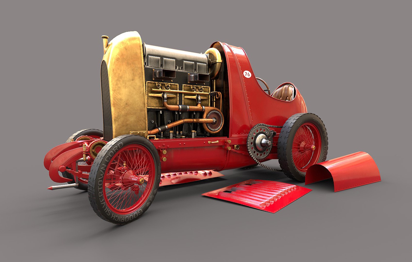 Legacy Fiat S76 Beast Model - TurboSquid 1539294