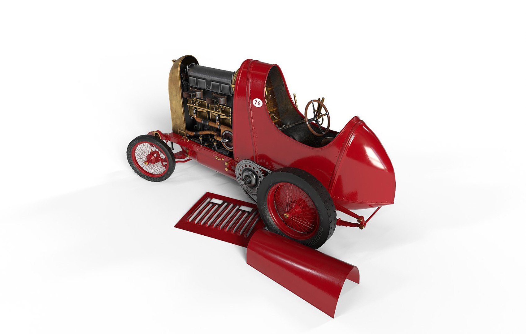 Legacy Fiat S76 Beast Model - TurboSquid 1539294