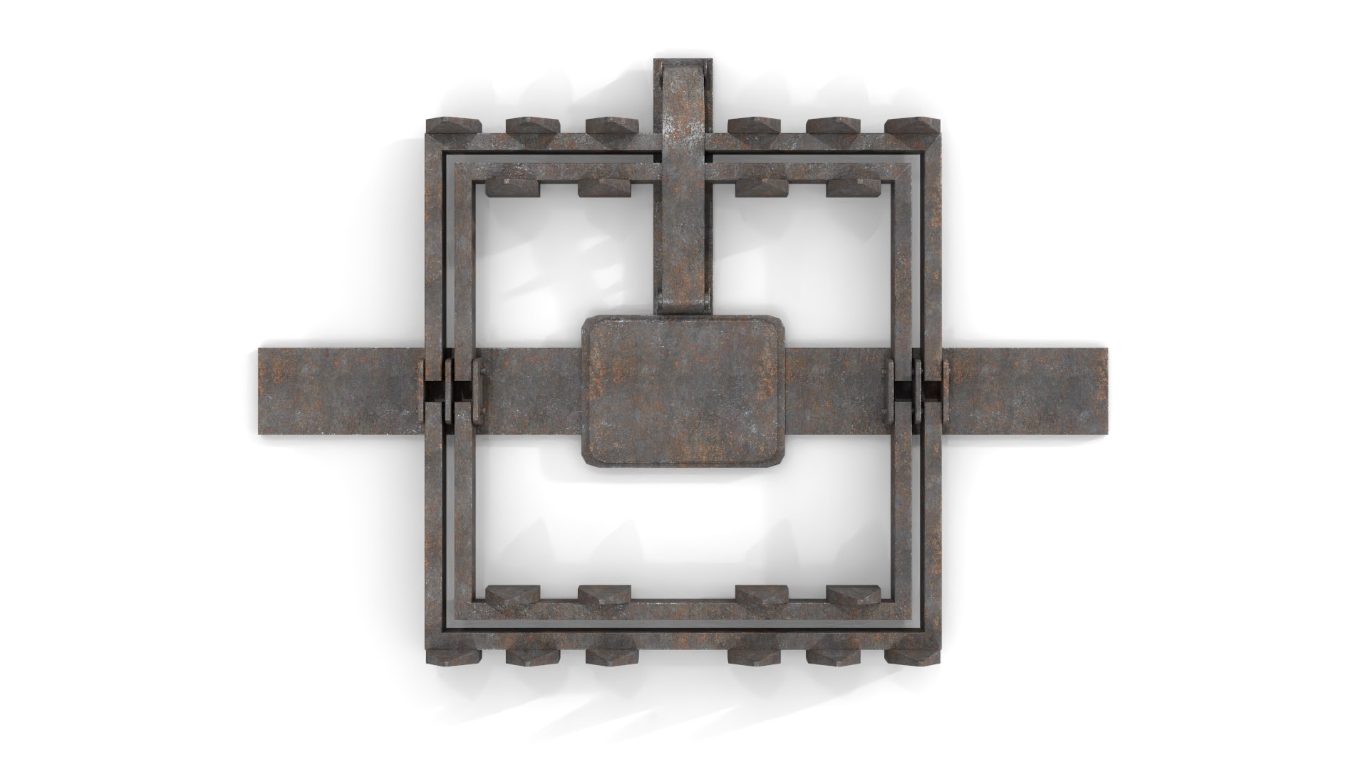 Rusty Metal Trap 3D Model - TurboSquid 1734395
