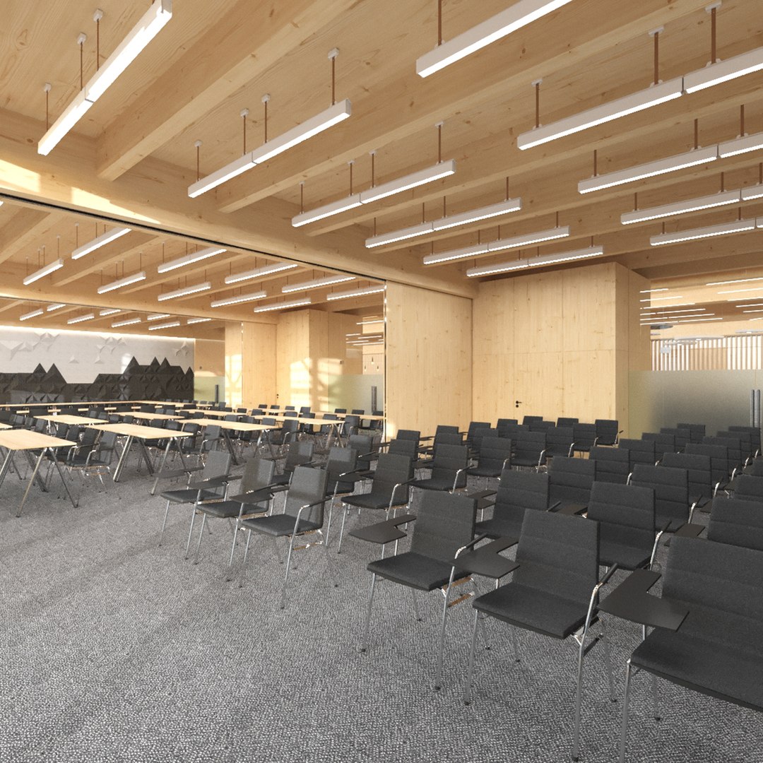 Congress hall model - TurboSquid 1646570