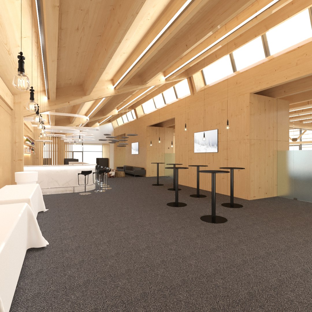 Congress hall model - TurboSquid 1646570