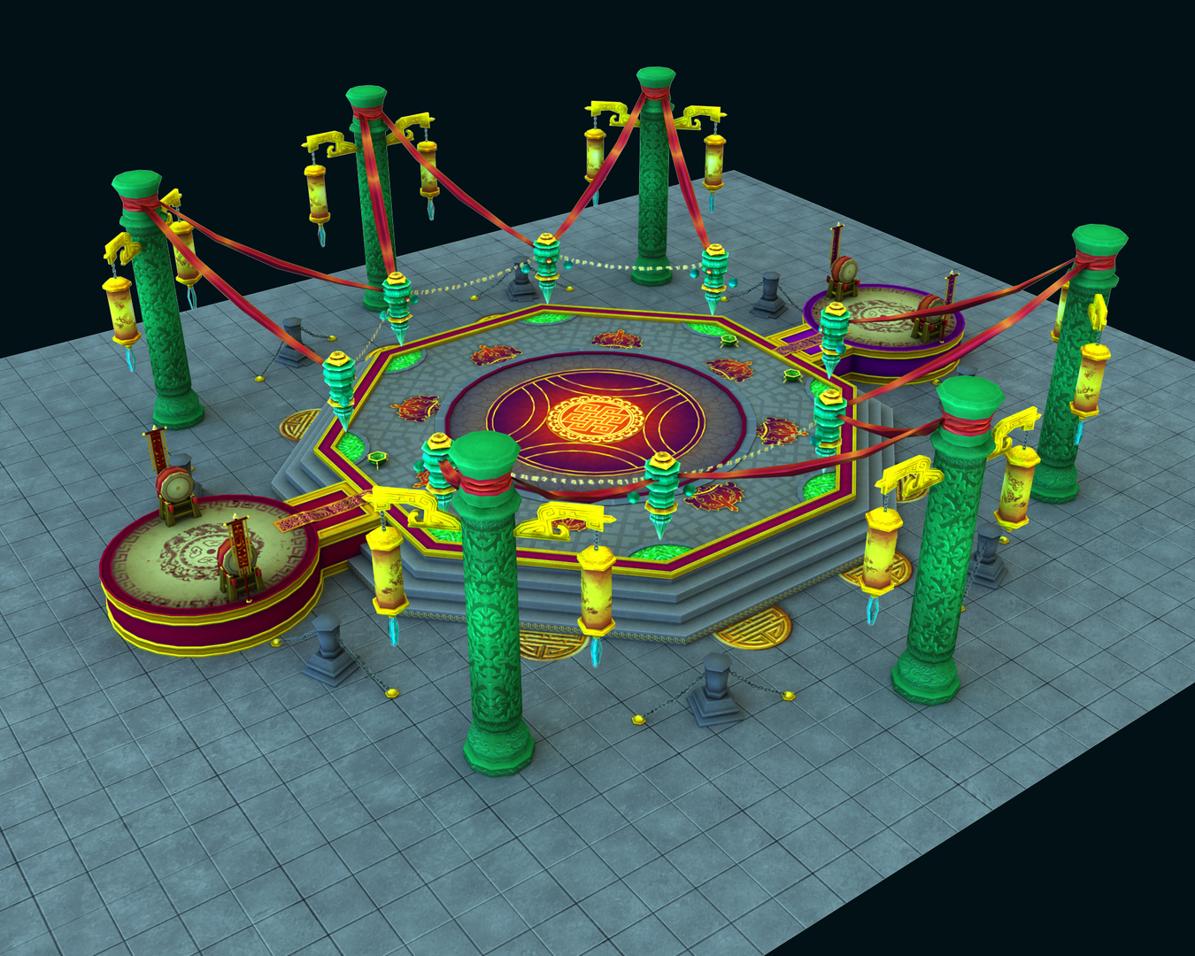 3D arena model - TurboSquid 1167006